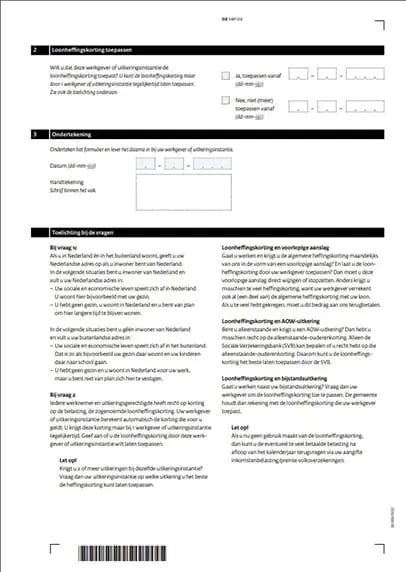 Loonbelastingverklaring: wat is het en hoe vul je hem in?